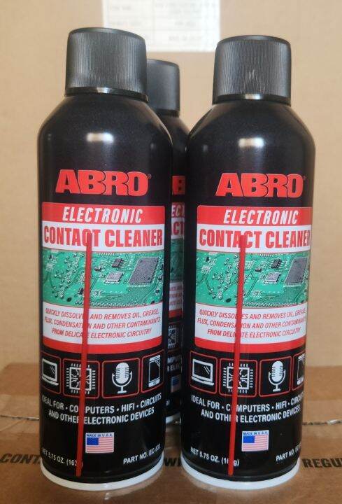 Dung dịch vệ sinh tiếp điểm điện tử ABRO ELECTRONIC CONTACT CLEANER EC ...