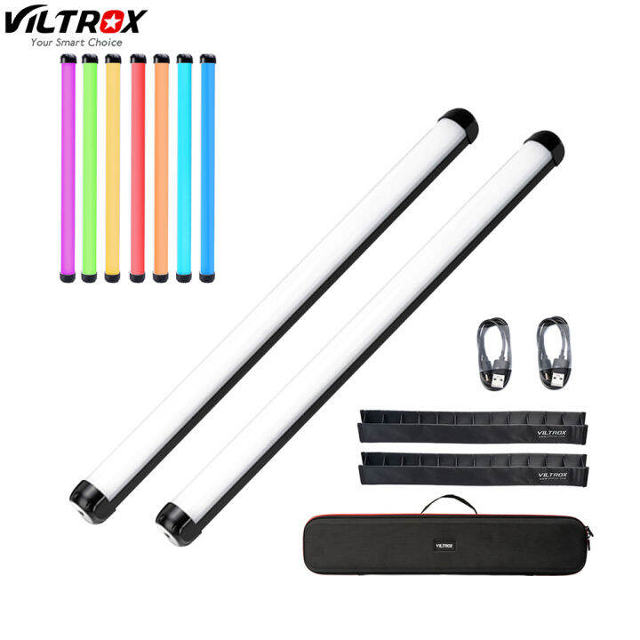 VILTROX K60 20W RGB LED Light Bi-Color Light Tube Portable Fill Light ...