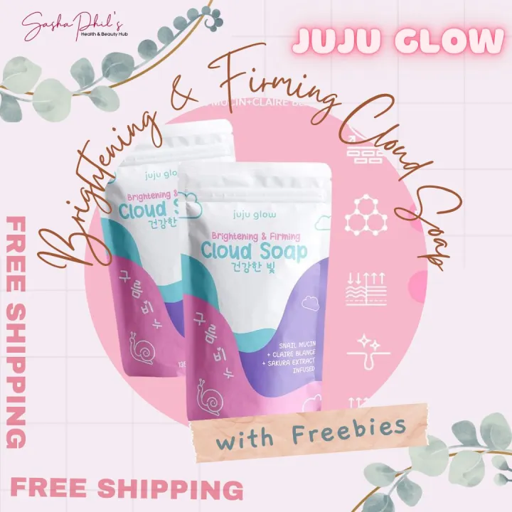[ON HAND] JUJU GLOW Collagen Ice Creamask & Cloud Soap | Lazada PH