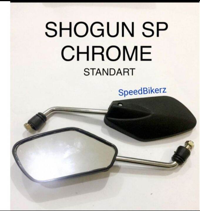 Spion Standar Shogun SP gagang crome Kaca Sepion Shogun SP | Lazada ...