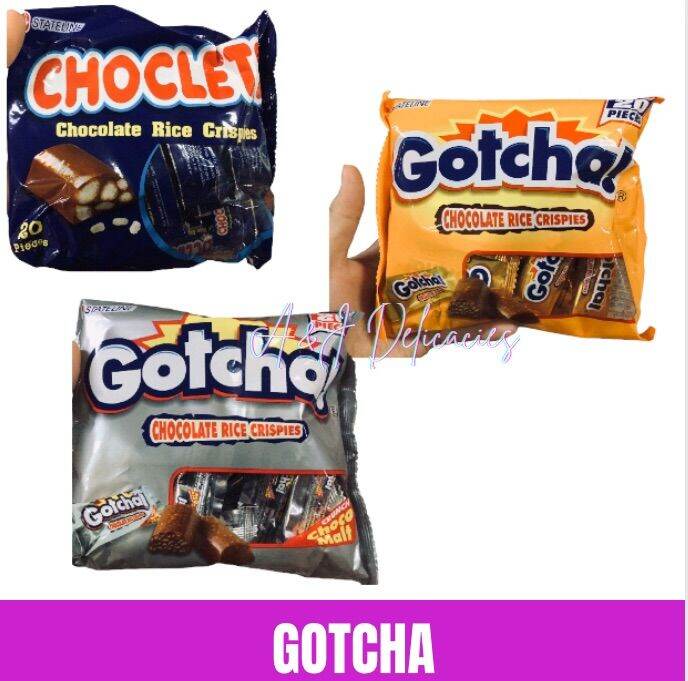 Gotcha Chocolate Rice Crispies (20pcs Per Pack) | Lazada PH