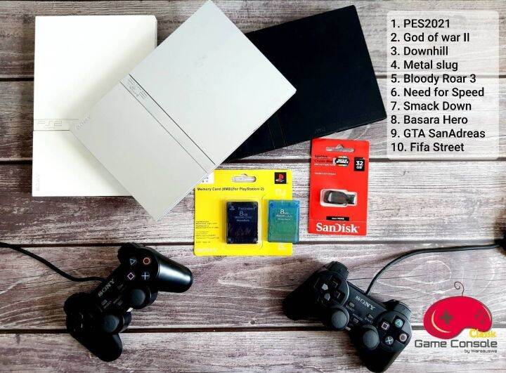SET PS2 Slim เล่นเกมผ่านแฟลสไดร์เท่านั้น มีเกม PS2 ให้เลือก หรือ ทาง ...