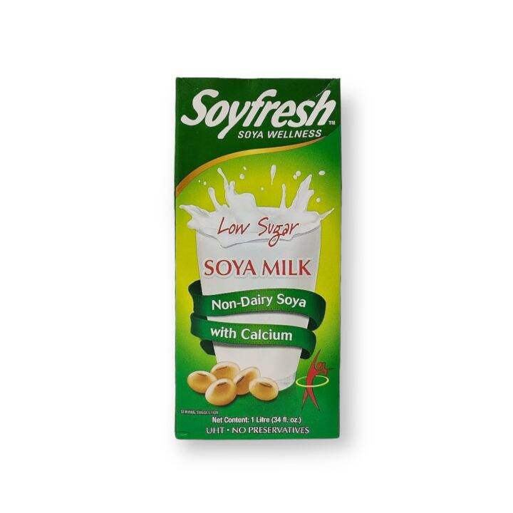 (Malaysia) Soyfresh Low Sugar Soya Milk. With Calcium. 1 liter. | Lazada PH