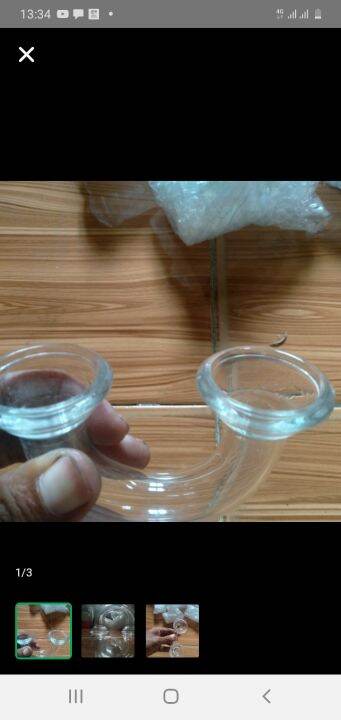 U bold join sambung isokonetik glass impinger laboratorium | Lazada ...