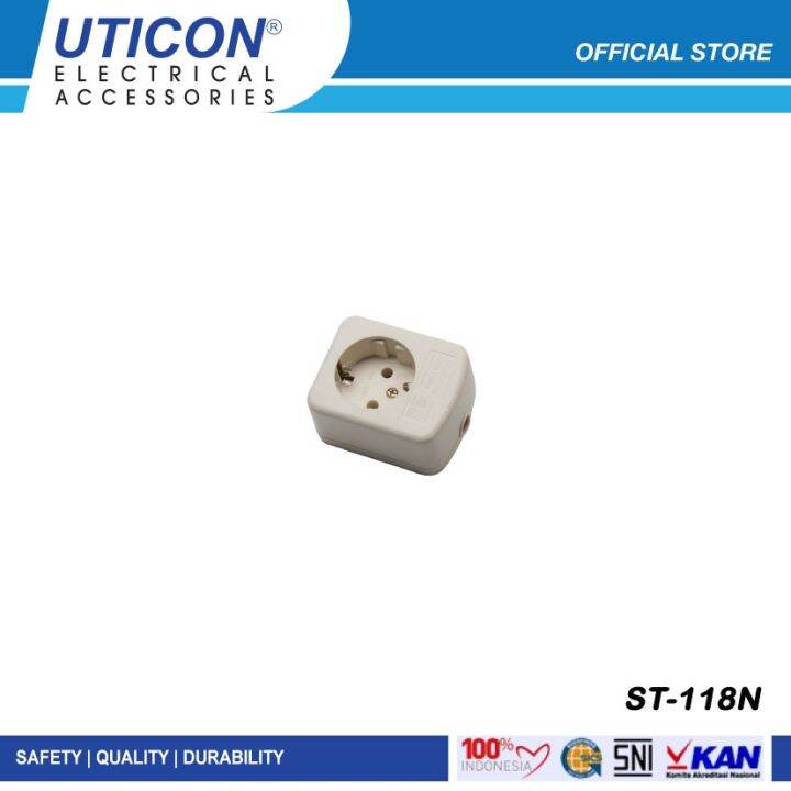Uticon stop kontak arde 1 lb ST-118 | Lazada Indonesia