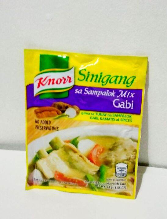 Knorr Sinigang sa Sampalok Mix Gabi ( 44g ) | Lazada PH