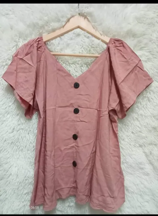 BARBARA TOP buttons down IN PLAIN | Lazada PH