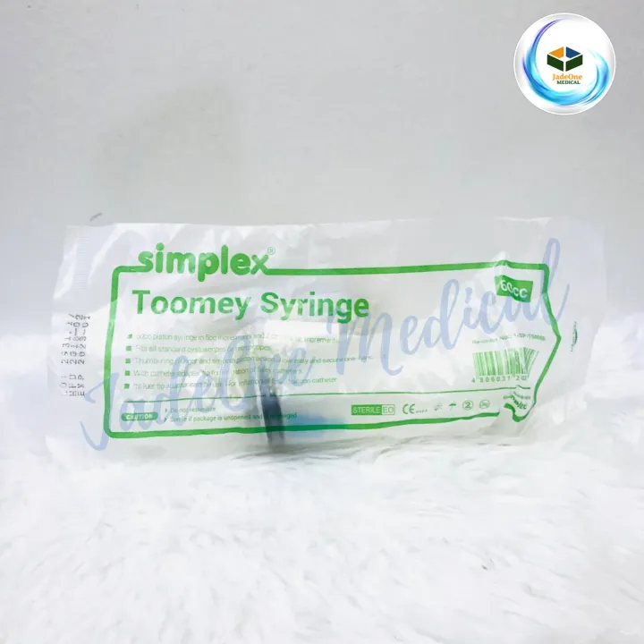 SIMPLEX Toomey Syringe 60cc | Lazada PH