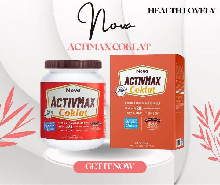 Nova ACTIVMAX Coklat | Lazada