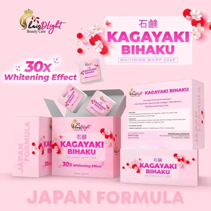 kagayaki bihaku soap 30x whitening | Lazada PH