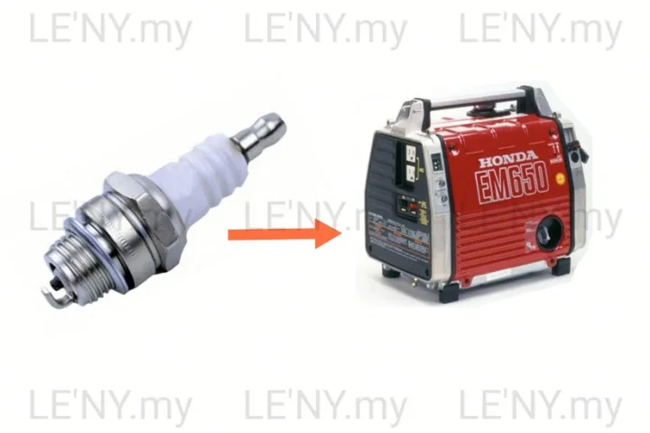 HONDA EM650 GENERATOR BOSCH SPARK PLUG [SILA SEMAK MODEL DIBAWAH 👇👇👇 ...