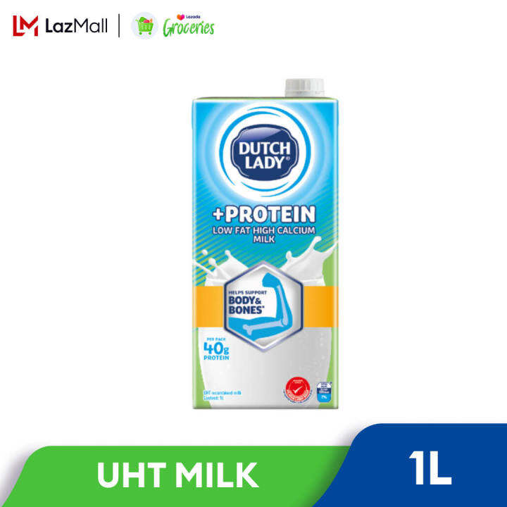 Dutch Lady UHT Milk +Protein (1L) | Lazada