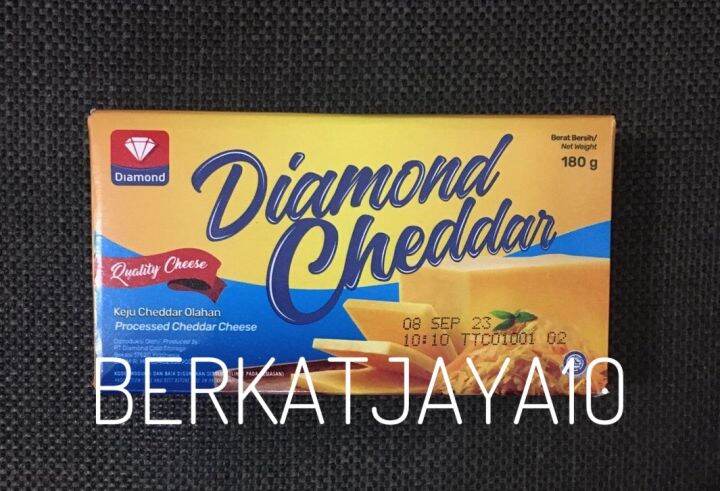Keju Diamond Cheddar Cheese 180 gr | Lazada Indonesia
