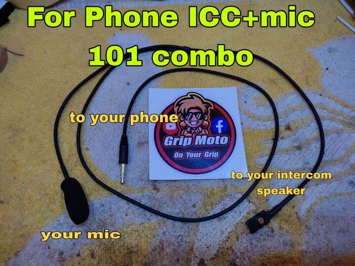 ICC+ mic 101 FOR PHONE COMBO CABLE | Lazada PH