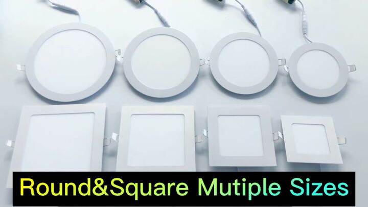 Recessed LED Pin light Downlihgt Ceiling Light Panel Lights Round ...