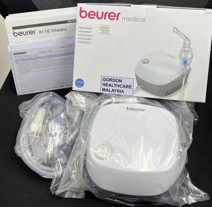 Beurer Compressor Nebulizer IH-18 IH18 Nebuliser 德国博雅喷雾器 Alat ...