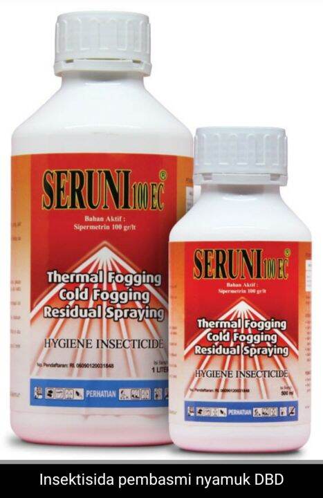 Seruni 100 EC Obat fogging nyamuk kemasan 500ml | Lazada Indonesia