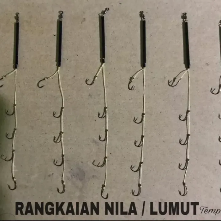 RANGKAIAN PANCING LUMUT KAIL BANYAK 5 KAIL | Lazada Indonesia