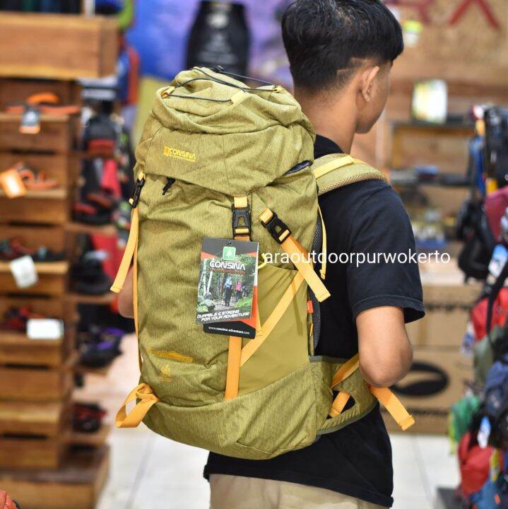 backpack consina the narrows 50 liter tas gunung carrier consina ...