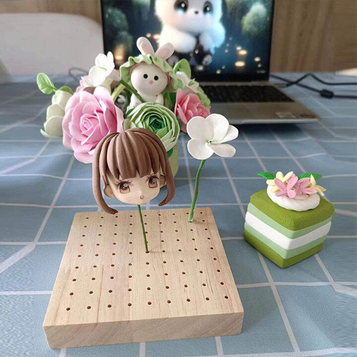 Stand Kayu Untuk Boneka Rajut 10X10Cm Stand Amigurumi / Alas Kayu ...