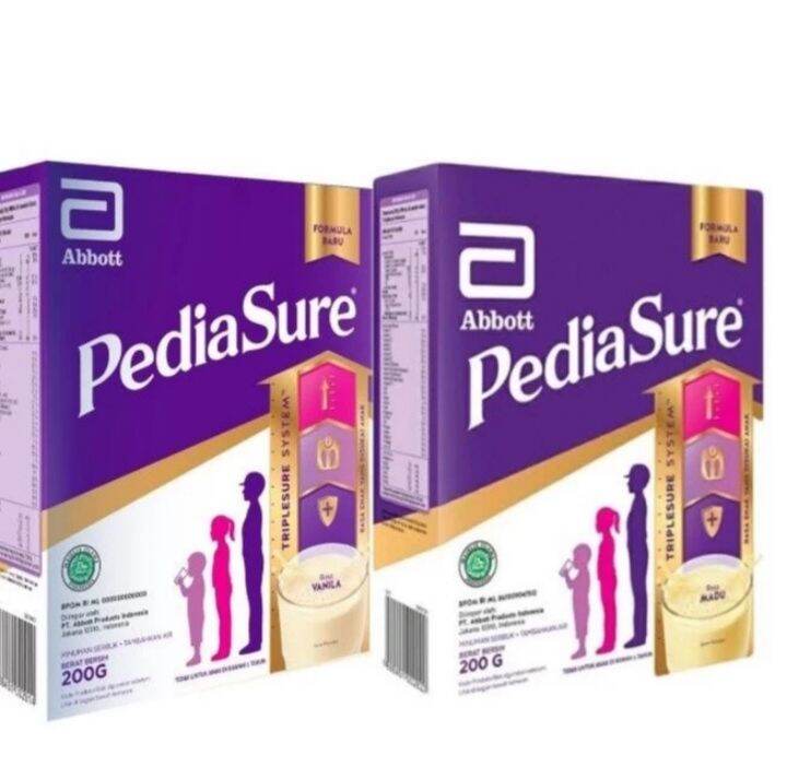 Pediasure Triplesure 200gr (1-10tahun) Susu Formula - Madu/Vanila | Lazada Indonesia