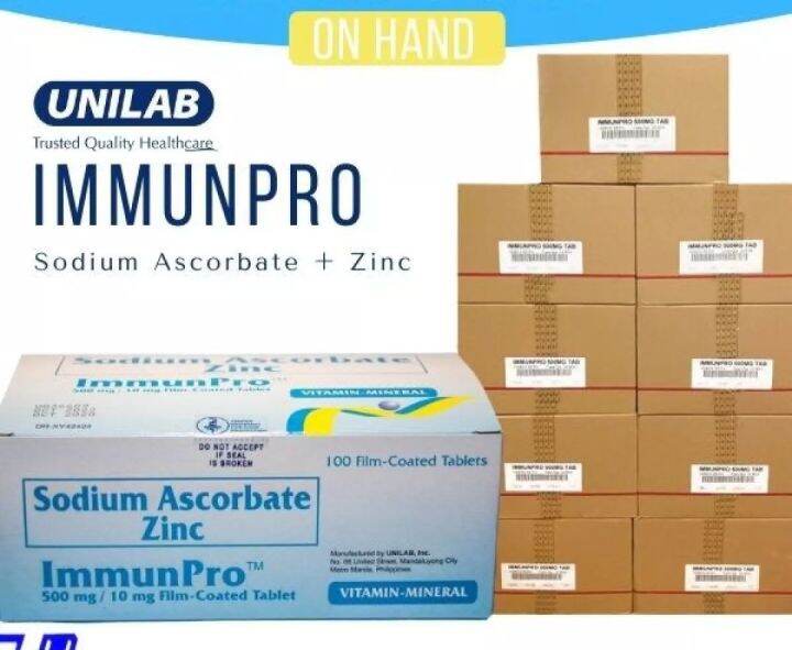 Immunpro 500 mg / 10 mg Tablet (1BOX) 100Tablets | Lazada PH