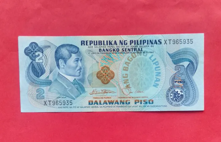 2 Pesos ABL Banknote UNC | Lazada PH