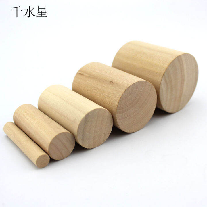 Pine Cylinder Log Sticks Wood Stick round Wood Pillar DIY Model ...