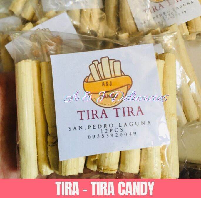 Tira Tira Candy By Ann Nagcarlan Delicacies (12pieces per pack) | Lazada PH