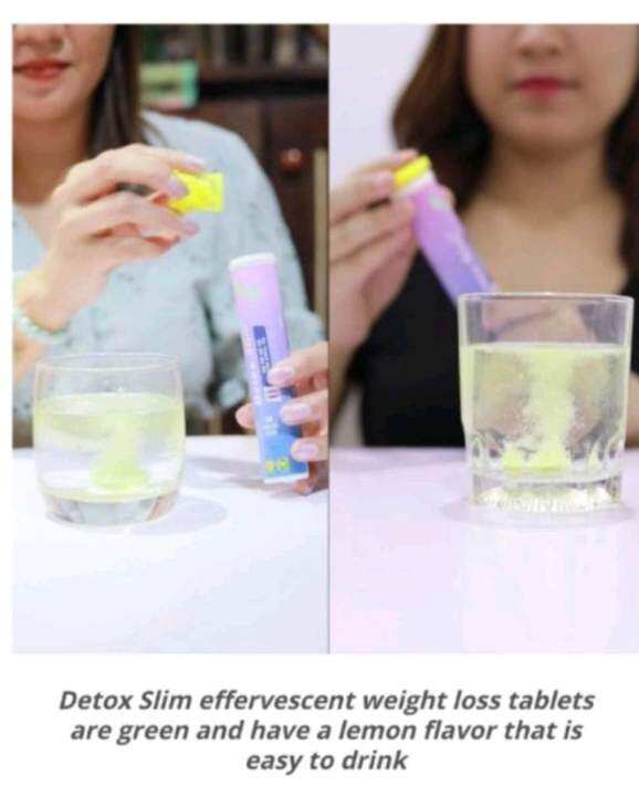 Detox Slim Weight Loss Effervescent tablet | Lazada PH