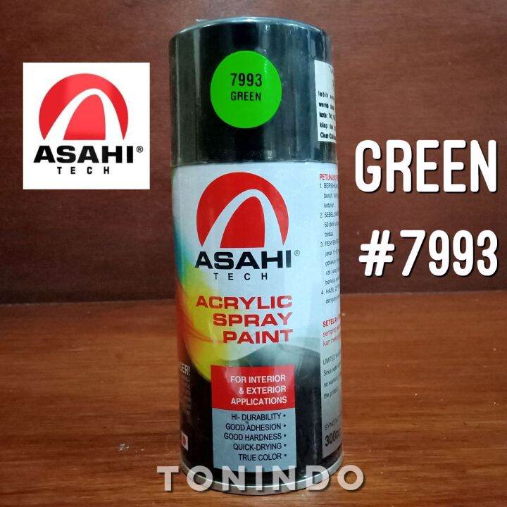 Asahi 7993 Green Cat Semprot Warna Fluorescent 300ml | Lazada Indonesia