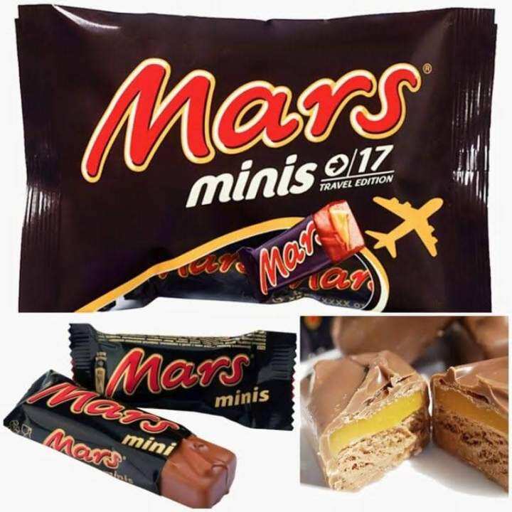 mars chocolate minis travel size / milky way minis 333g / snickers minis 170g | Lazada PH
