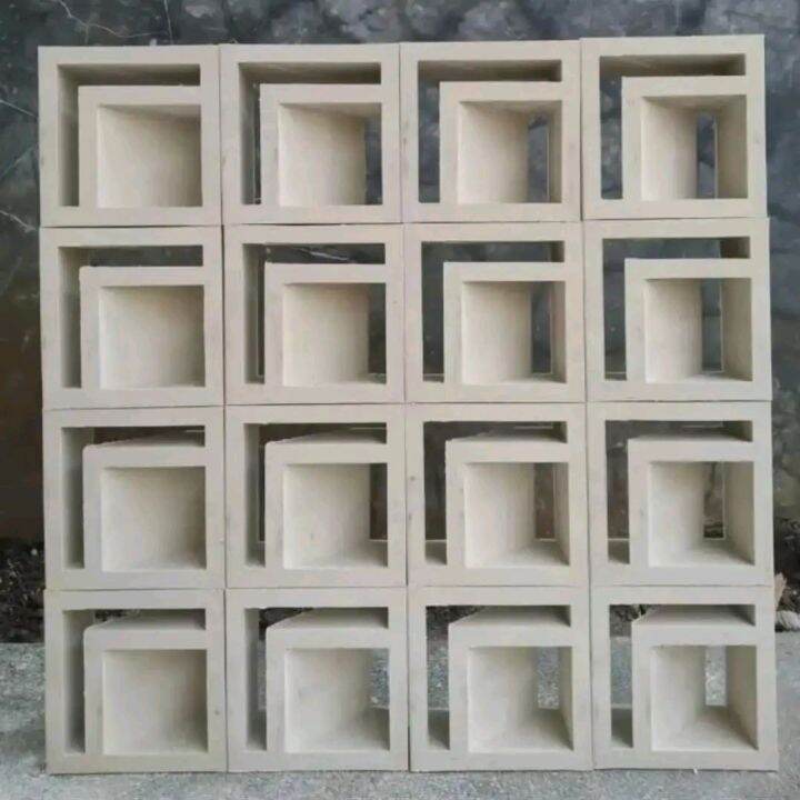 loster beton minimalis // lubang ventilasi // loster berbagai motif ...