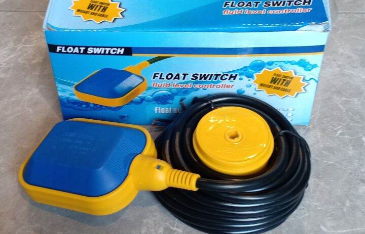 สวิทช์ลูกลอยไฟฟ้า FLOAT SWITCH ควบคุมระดับน้ำ 220V สายยาว3เมตร สินค้า ...