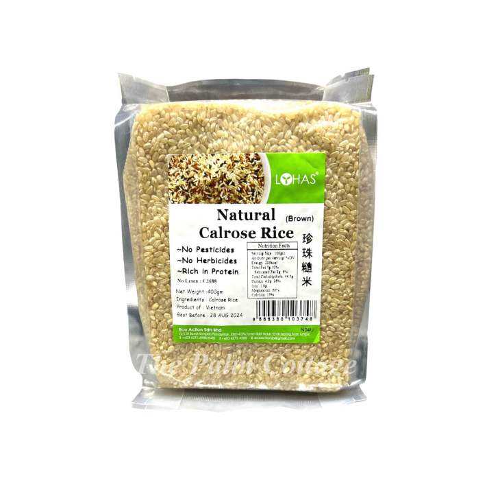 Lohas Natural Calrose Rice 珍珠糙米 400g | Lazada