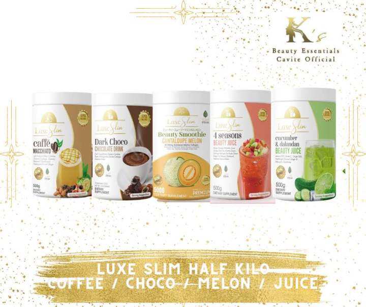 Luxe Slim Half Kilo Coffee Dark Choco Melon Juice In A Jar 500G luxe-slim-half-kilo-coffee-dark-choco-melon-juice-in-a-jar-500g