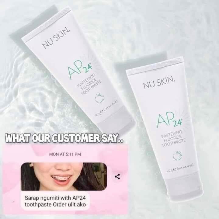 Nu Skin AP 24 WHITENING FLOURIDE TOOTHPASTE | Lazada PH