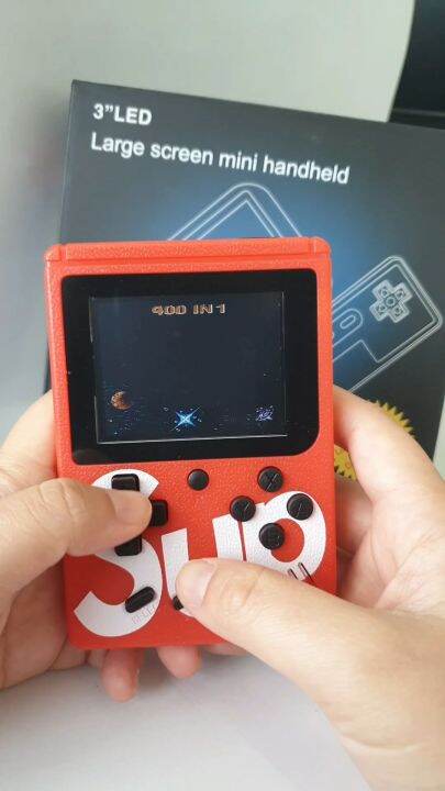 SUP Gameboy Mini Retro Game Mini Gameboy Game Console 400 Game Built-In ...