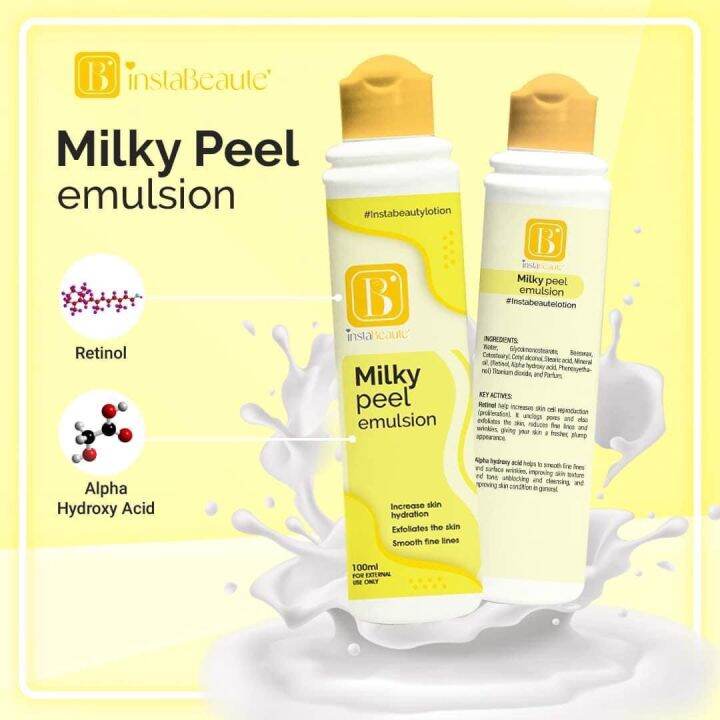 Milky Peel Emulsion 100mL instaBeaute | Lazada PH