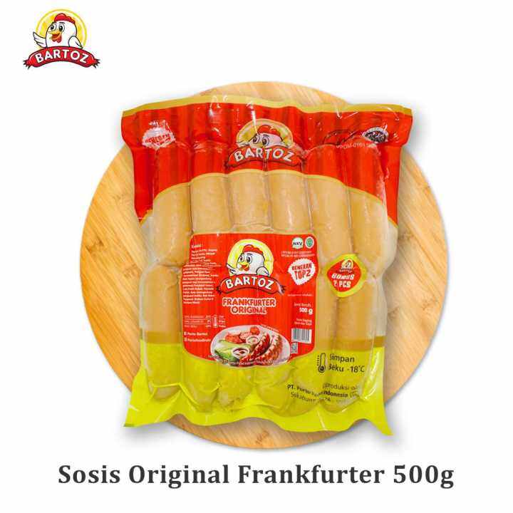 Bartoz Sosis Frankfurter Original Mini 150gr / Mini 500gr/ Jumbo 500gr ...