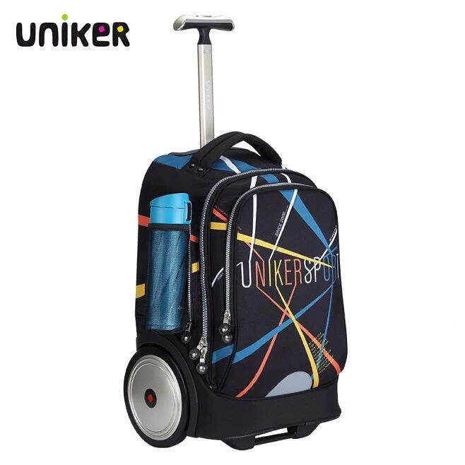 UNIKER กระเป๋านักเรียนล้อลาก 18นิ้ว ( รุ่น Solid-Big Wheels ) กระเป๋า ...