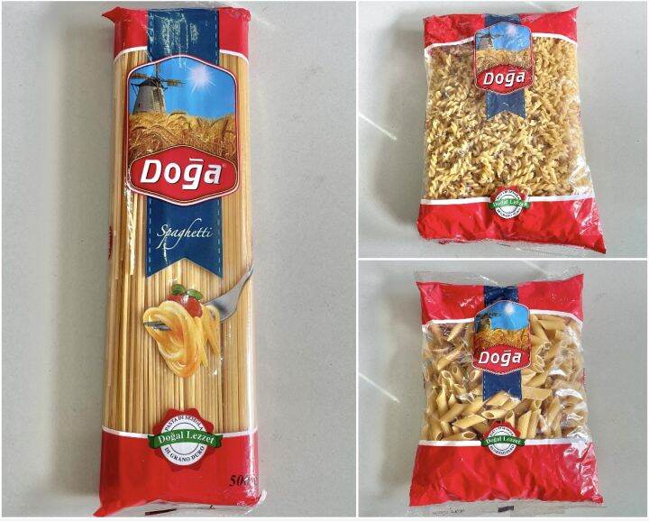 DOGA เส้น เส้นพาสต้า (Pasta) เส้นสปาเก็ตตี้ (Spaghetti) ฟูซิลี (Fusilli ...