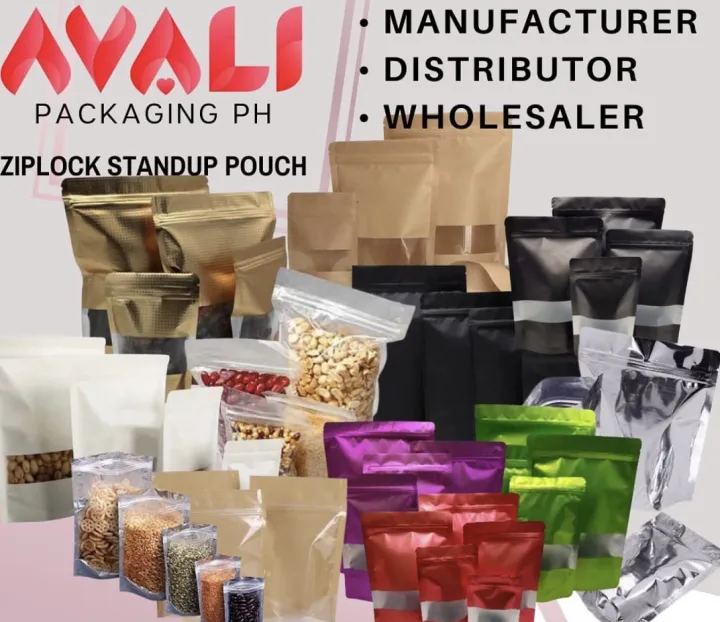 Standup Pouches with Ziplock | Lazada PH