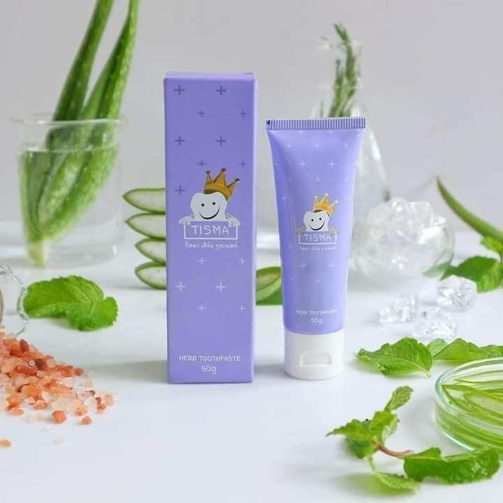 ยาสีฟันทิสม่า เฮีร์บทรูเพสท์ ทิสมา Tisma Herb Toothpaste 50g. | Lazada ...