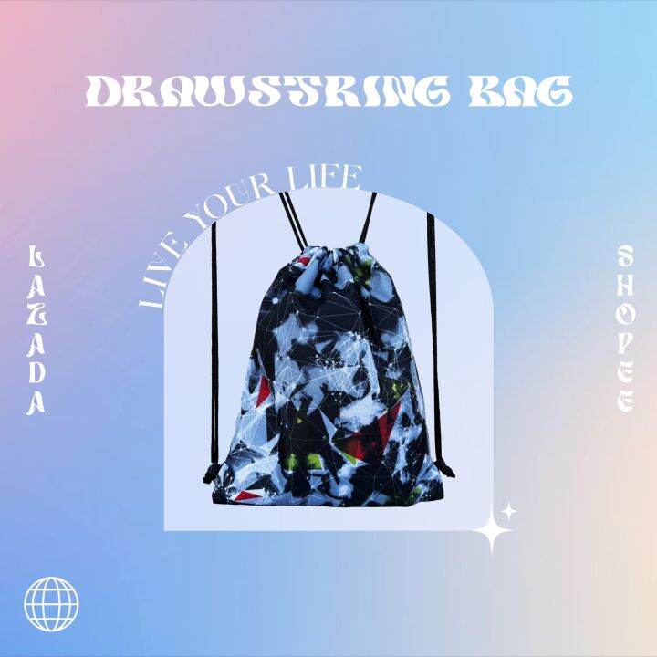 Drawstring Bag by DString MNL | Lazada PH