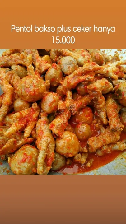 Pentol Bakso Ceker Instant (Dalam bentuk siap masak) | Lazada Indonesia