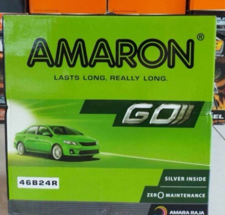 AKI BATERAI KERING AMARON GO 46B24R/NS60 TERIOS XENIA AVANZA | Lazada Indonesia