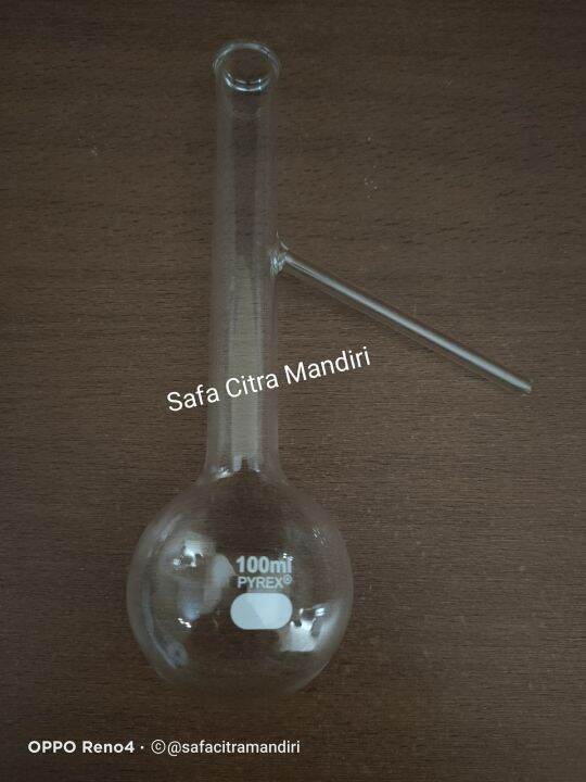 Labu Destilasi 100ml Pyrex/ Distiling Flask Pyrex | Lazada Indonesia