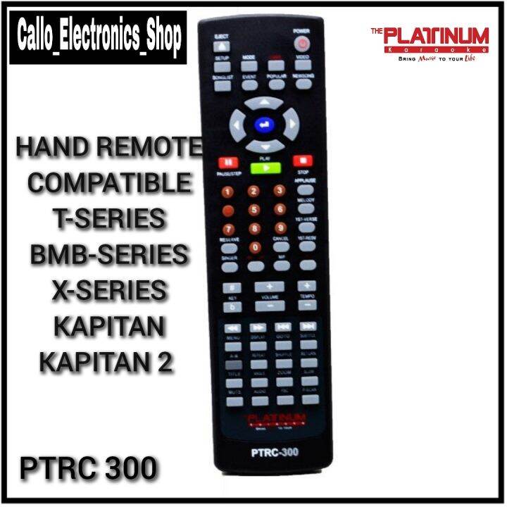 Platinum Remote For Kapitan,Kapitan2, X-series,BMB series, T-series ...