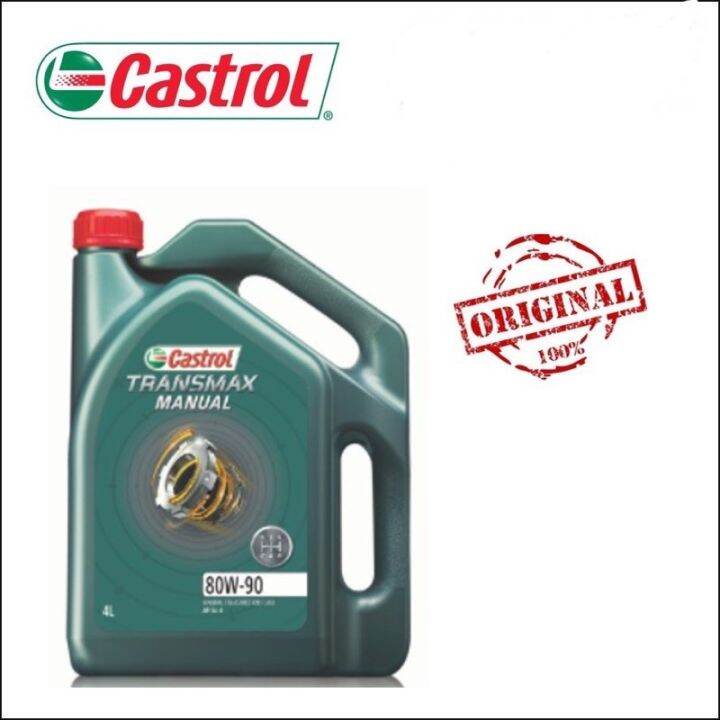 🔥BIG SALES🔥 [100% Original] 4Litre Minyak Gearbox Manual Castrol GL-4 ...